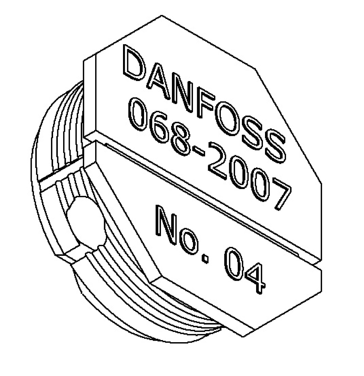 Danfoss Orifice No. 04 | 068-2007